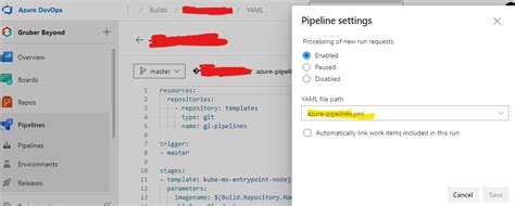 python azure devops pipeline can i run different tasks based on