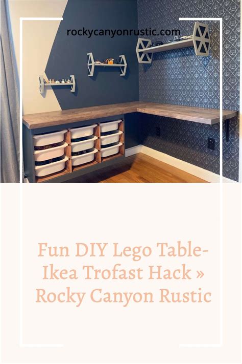 Fun Diy Lego Table Ikea Trofast Hack Artofit