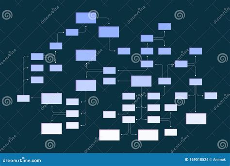 Flowchart Infographic Workflow Organization Hierarchy Structure Info