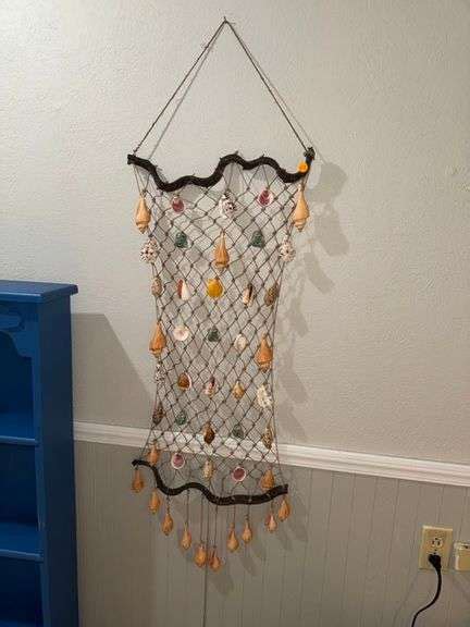 Sea Shell Wall Decor • 52” • Basement Duck Soup Auctions