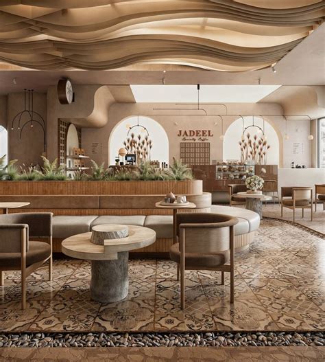Jadeel Cafe Kafe Tasarımı Merdiven Mimari Tasarım