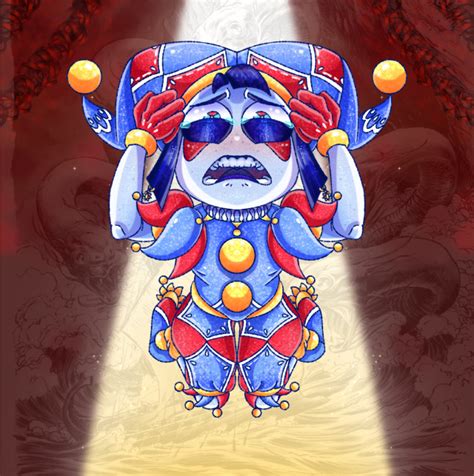 Hey Pomni What Would You Do If Your Wife Left For 3 Days Tadc Funfair Au On Tumblr