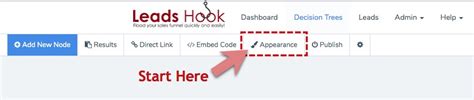 Customizing Decision Tree Appearance In Leadshook Leadshook Knowledge