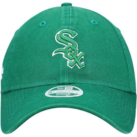 Womens Chicago White Sox New Era Green St Patricks Core Classic 9twenty Adjustable Hat