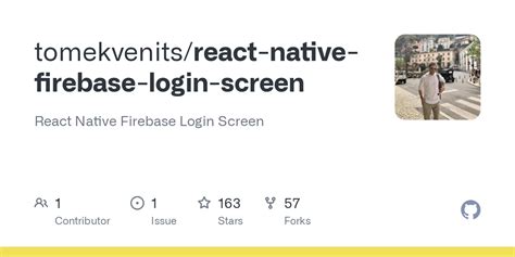 Github Tomekvenitsreact Native Firebase Login Screen React Native Firebase Login Screen
