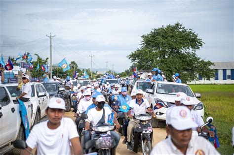 គ ជ ប៖ ថ្ងៃទី១៧ នៃការឃោសនាបោះឆ្នោត ជ្រើសតាំងតំណាងរាស្រ្ត នីតិកាលទី៧ ប្រព្រឹត្តទៅដោយរលូន