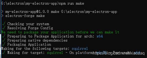 electron 快速入门 error could not find any make targets configured csdn博客