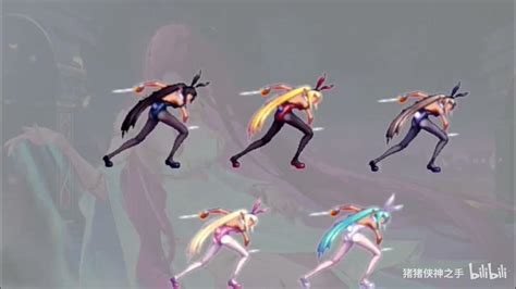 던파 바니걸 아바타 타입별 컬러 바니걸 각성기 컷신 Youtube