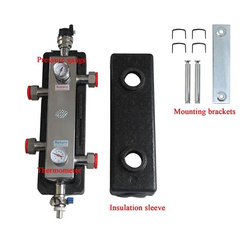 Hydraulic Separator Boiler Hot Water Buffer Tank 3 4 Inch Under Flooring Heating Control Water