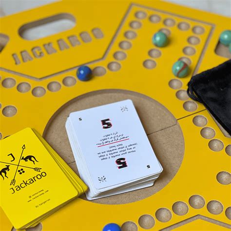 Mini Jackaroo Board Game 4 Players Jackaroo Board Game