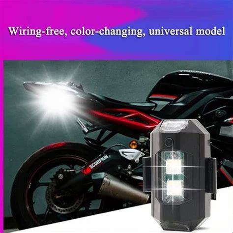 7 Colors Led Aircraft Strobe Lights And Usb Chargingled Aircraft Strobe