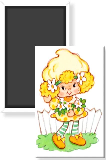 Strawberry Shortcake 80s Lemon Meringue Animated Doll Vintage Image