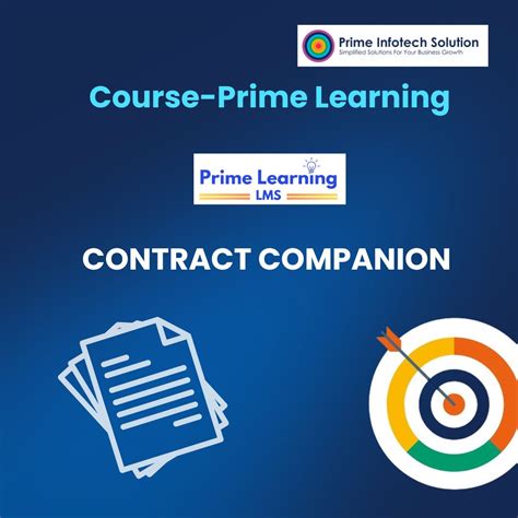 Prime Infotech Solution Tm On Linkedin Legaltechcourses Contractcompanion Aiinlaw