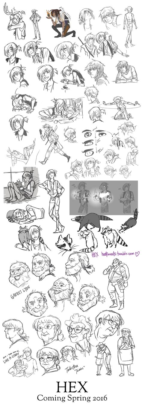 Ultimate Hex Sketch Dump By Hootsweets On Deviantart