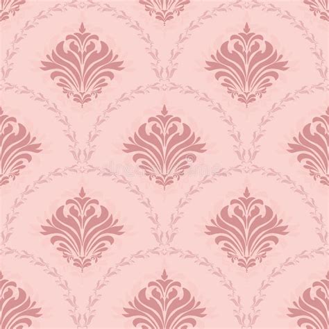 Pink Damask Pattern