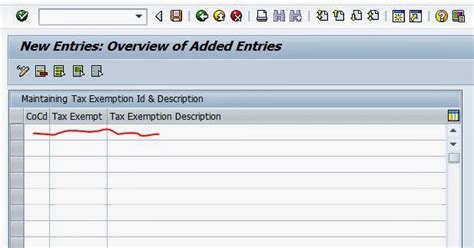 Spro Node For Customizing Table Sapcodes