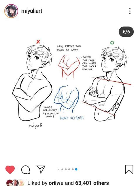 Arm Crossed Drawing