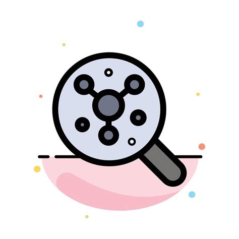 Search Atom Molecule Science Abstract Flat Color Icon Template 13141596 Vector Art At Vecteezy