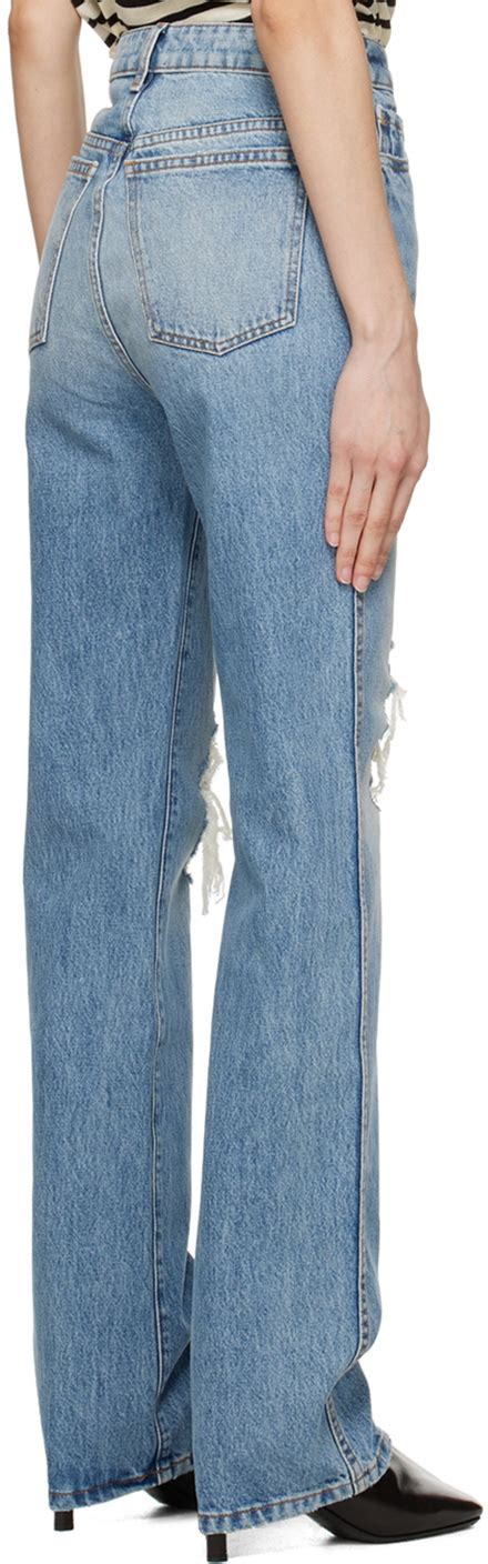 Khaite Blue Danielle Jeans Khaite