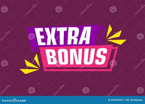 Extra Bonus Labels Banners Design Festive Template Can Be Used For