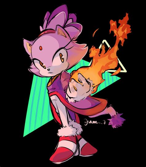 Princess Of Flames Blaze The Cat Wallpaper 44621418 Fanpop