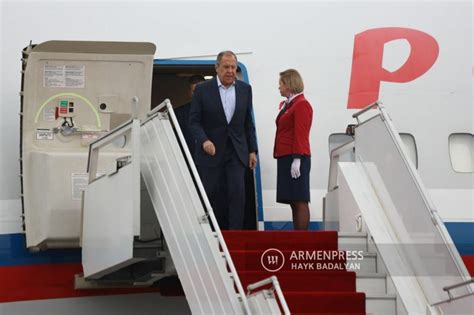 Սերգեյ Լավրովը ժամանել է Երևան Medialab Newsroom Laboratory