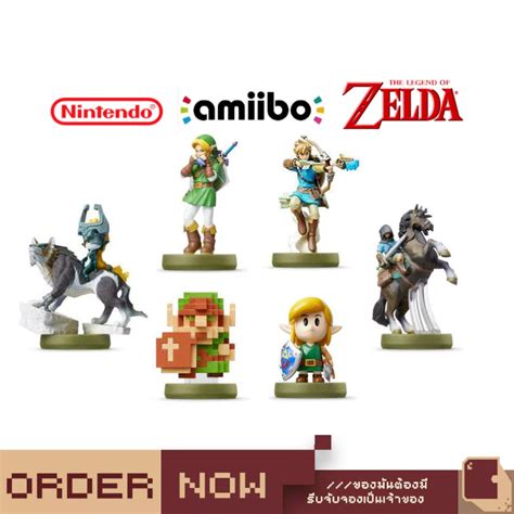 Amiibo The Legend Of Zelda Series [by Classic Game] Shopee Thailand