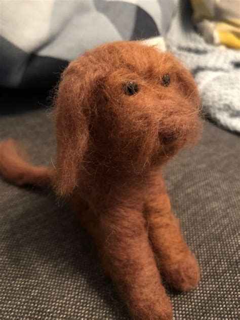 Felted Cockapoo Felting Projects Teddy Bear Cockapoo