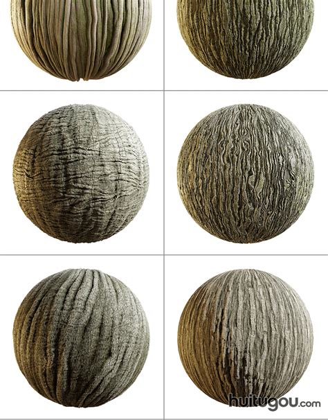 Cgaxis Pbr Textures东方树皮材质贴图sp材质球unity高清无缝纹理 Cgaxis Pbr贴图 绘图狗 设计灵感素材集散地