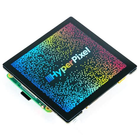 Hyperpixel Square Hi Res Display For Raspberry Pi Touch PIM