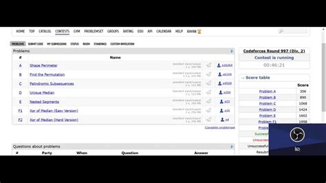 Codeforces Round 997 Div 2 Youtube