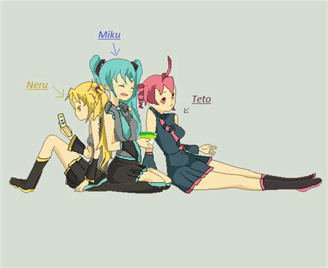 Triple Baka Nerumikuteto By Sailormooncrazyanime On Deviantart
