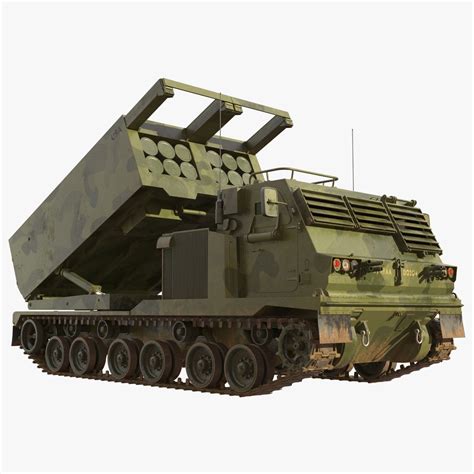 Multiple Launch Rocket System Roketsan Jobaria Tr 122 3d Model 99 3ds Blend C4d Fbx Max