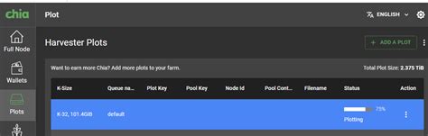 BUG Plotting Stuck On Was Working On Issue Chia Network Chia