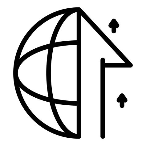 Global Connection Icon Outline Style 15677629 Vector Art At Vecteezy