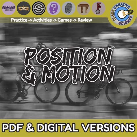 Position And Motion Unit Bundle Clark Creative Education