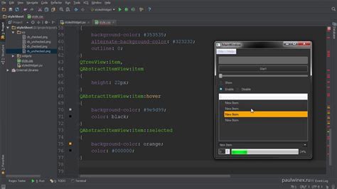 42 Pyqt Framework Qtreewidget Элементы виджетов списка Youtube