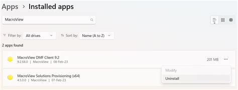 Clean Uninstall Macroview Dms Dms Pro Macroview