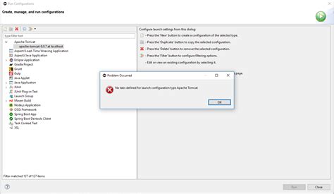 Java Eclipse Missing Run Configurations For Tomcat After Mvn Eclipseclean Stack Overflow