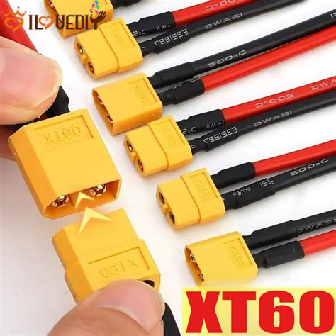 High Power Xt60 Connector For Rc Cars And Drones 30a Rated 60a Peak
