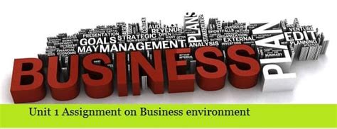 Unit 1 Assignment On Business Environment Locus Assignment Help