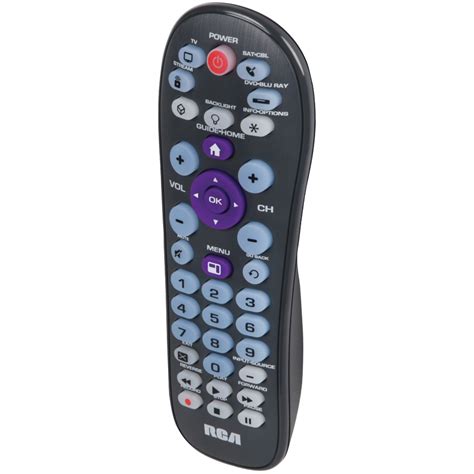 RCA RCR BHE Device Big Button Universal Remote With Streaming Walmart Com