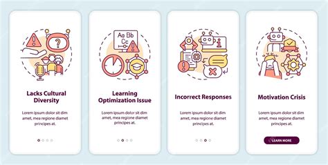 Premium Vector Walkthrough Drawbacks In Ai Education With Linear Concepts