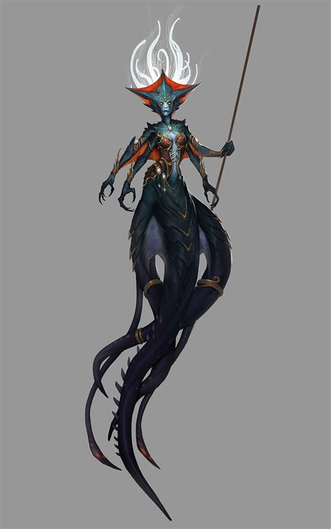 Queen Azshara Art World Of Warcraft Battle For Azeroth Art Gallery