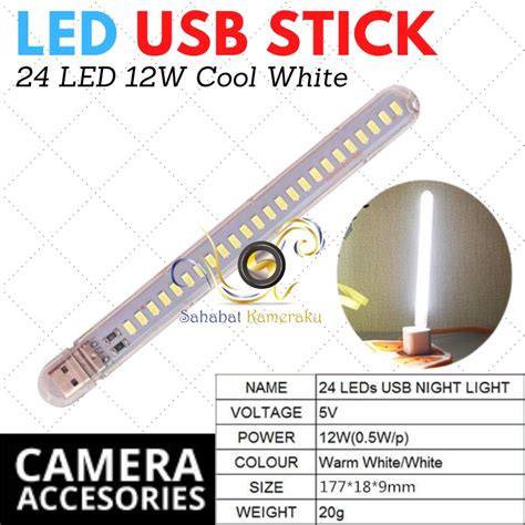 Jual Lampu Led Usb Stick Lampu Emergency Darurat Usb Led Strip Usb Led W Portable Lampu