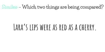 Simile And Metaphor Powerpoint By Apples And Activities TPT