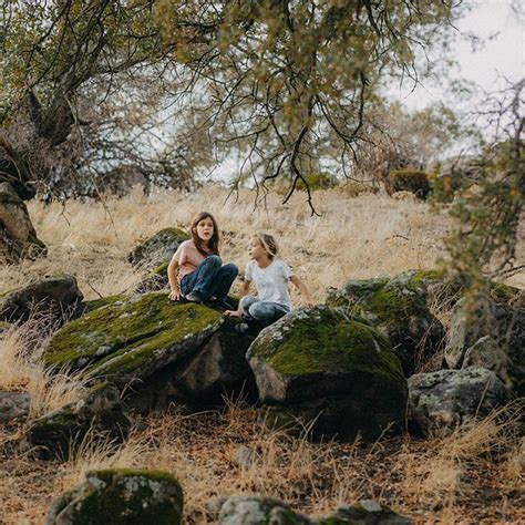 You May Think Thats Elliot And Asher But Its Not Those Are Two Foxes Playing Among The Rocks