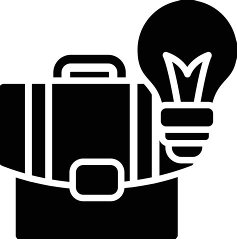 Business Glyph Icon 9680608 Vector Art At Vecteezy