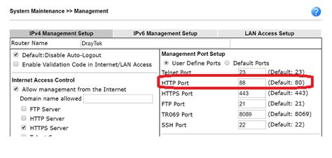 How To Block The Login Web Page On A Draytek Router Draytek Faq