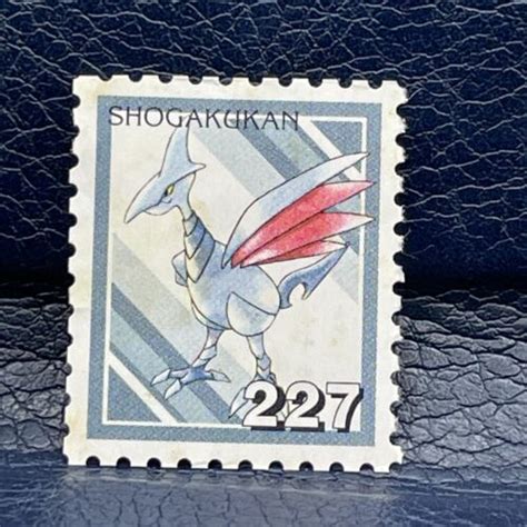Skarmory Pokemon Stamp Style Mini Card No227 Nintendo Shogakukan